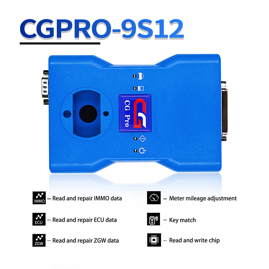 Newest product car key programming software Invincible 9S12 airbag ...