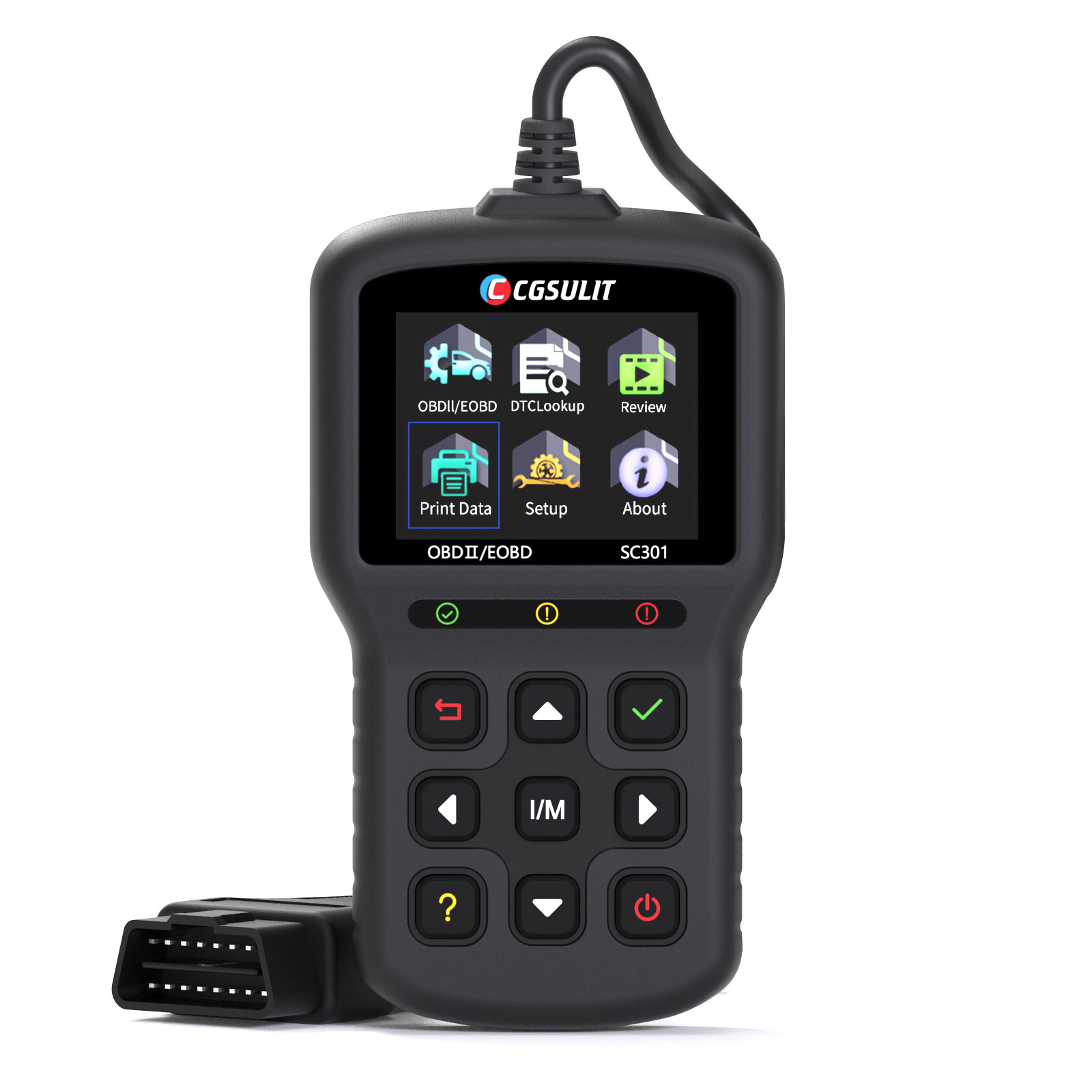 CGsulit SC301 CAN OBDII EOBD Code Reader Engine Tool For I M And DTCs CGsulit SC301 CAN OBDII EOBD Code Reader Engine Tool For I M And DTCs